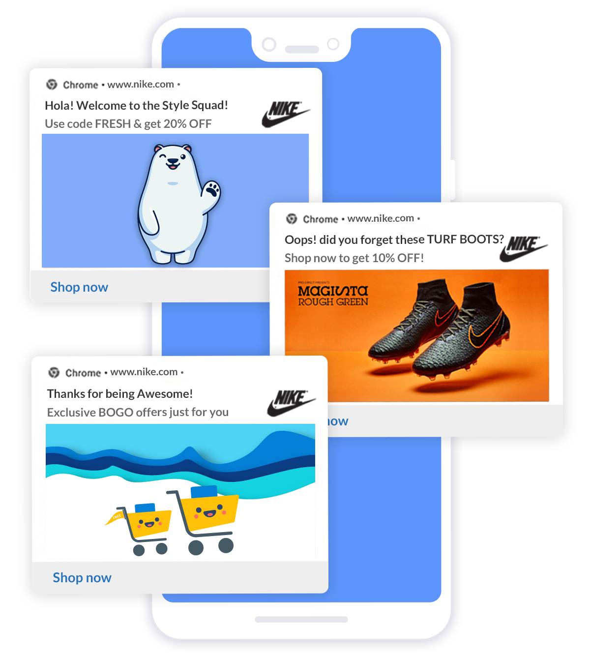 iZooto : Web Push Notifications for Mobile and Desktop